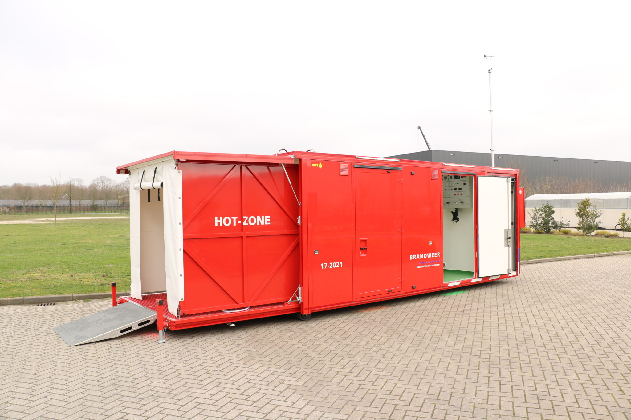 Decontamination containers / HAZMAT - BMT Fire & Rescue